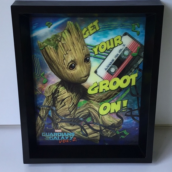 Marvel | Art | Marvel Guardians Vol2 3d Get Your Groot On | Poshmark
